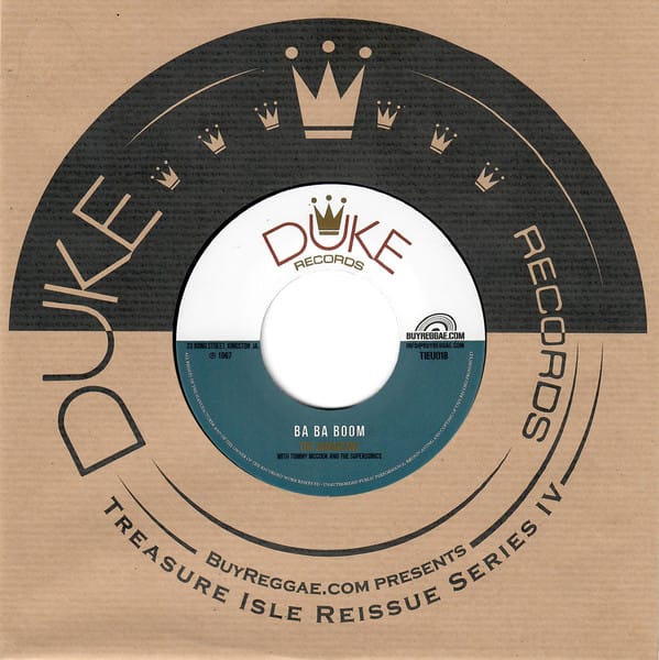 The Jamaicans - Ba Ba Boom // Version - One Blood Records